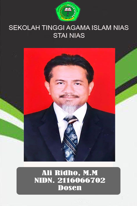 DOSEN DAN PEGAWAI – SEKOLAH TINGGI AGAMA ISLAM NIAS